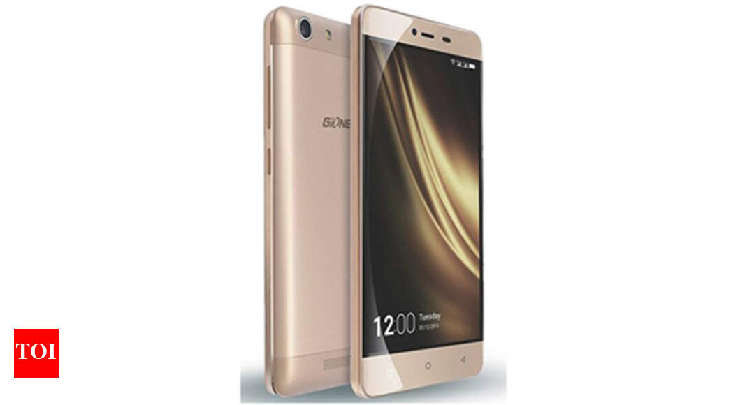 Gionee launches Marathon M5 Mini with 4,000 mAh battery - Times of India
