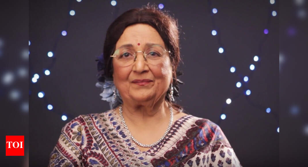 The Legendary Tabassum gets webbed! - Times of India