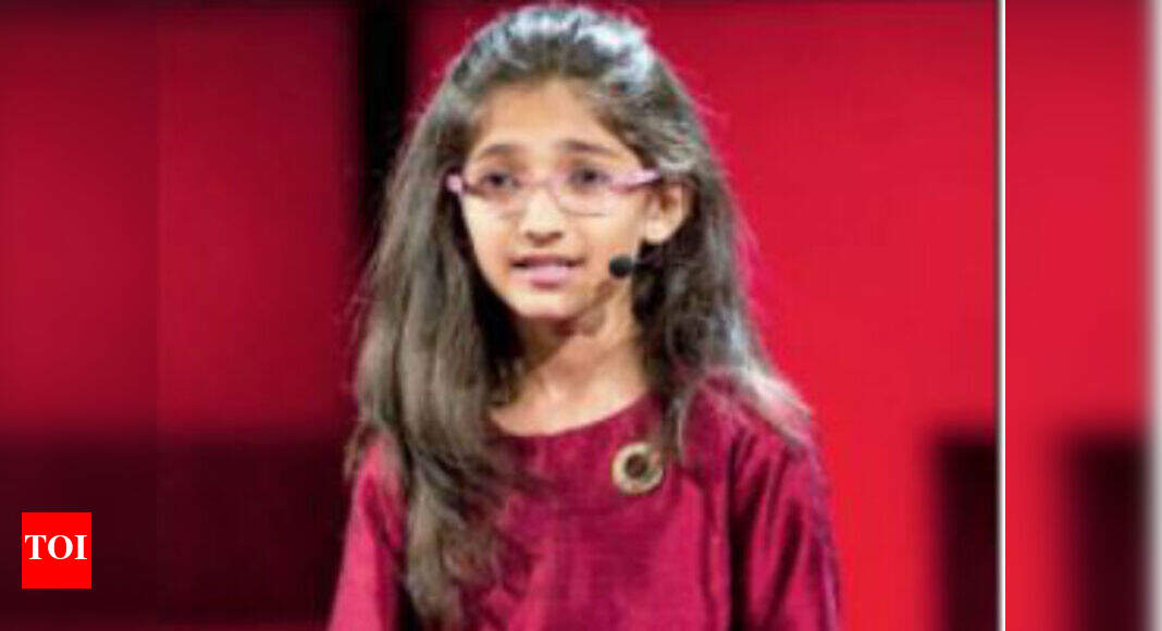 10-year-old Indian girl wows brainiacs’ meet - The Times of India