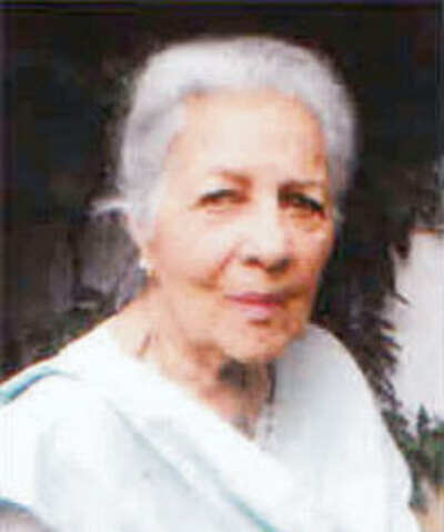 Mrs. Mohini Khanna - Times of India