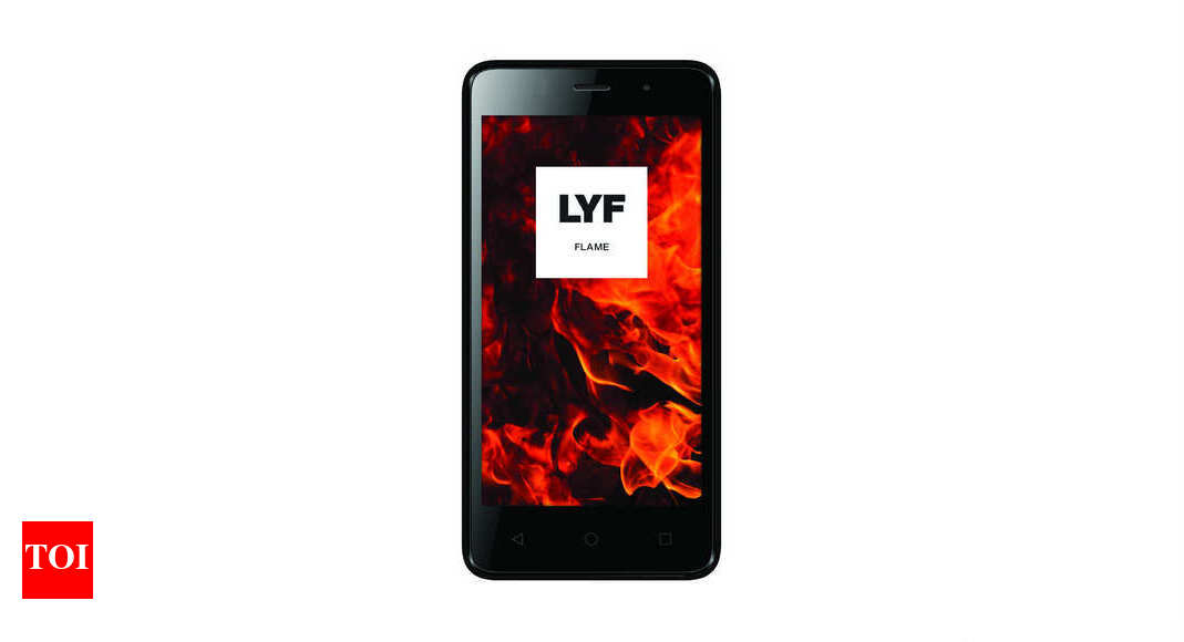 Reliance LYF Wind 6 and Flame 1 VoLTE budget phones announced - Times ...