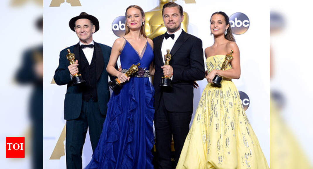 2016 Oscars: What the winners wore to the ceremony - Times of India