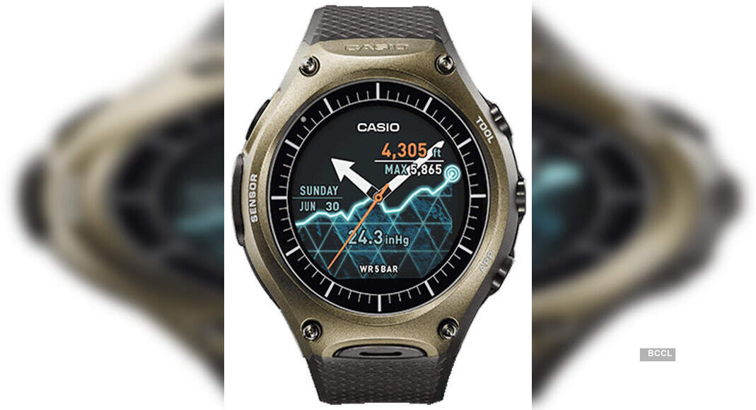The new smartwatch offers water resistance up to 50 metre and is built ...