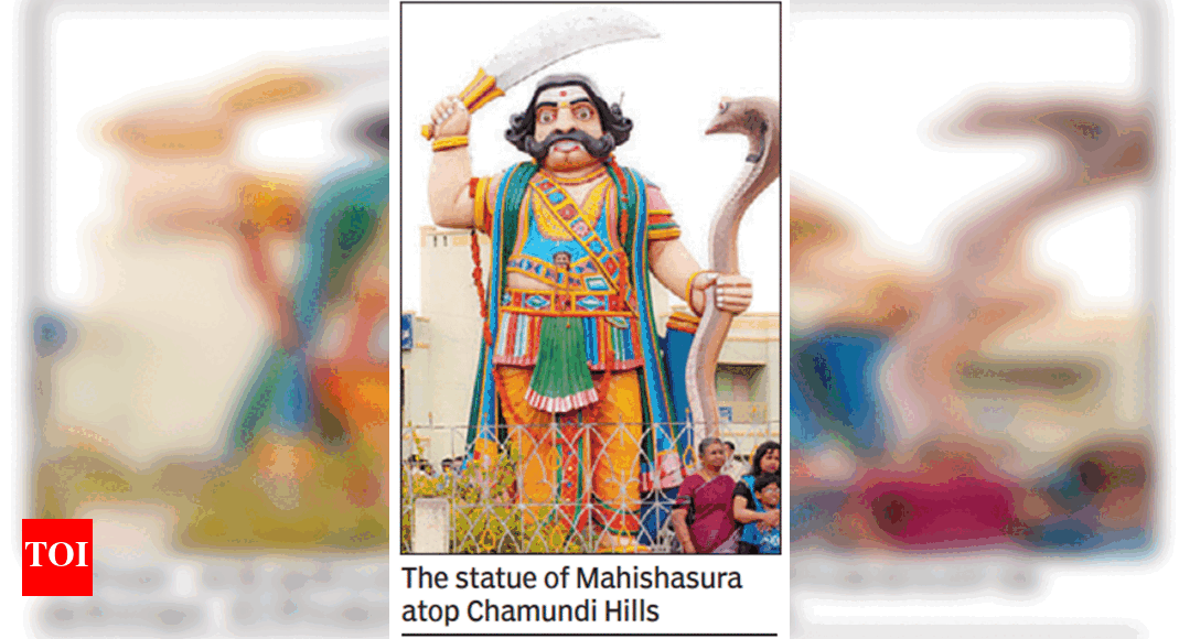 Where demonized Mahisha is worshipped by descendants | Mysuru News ...