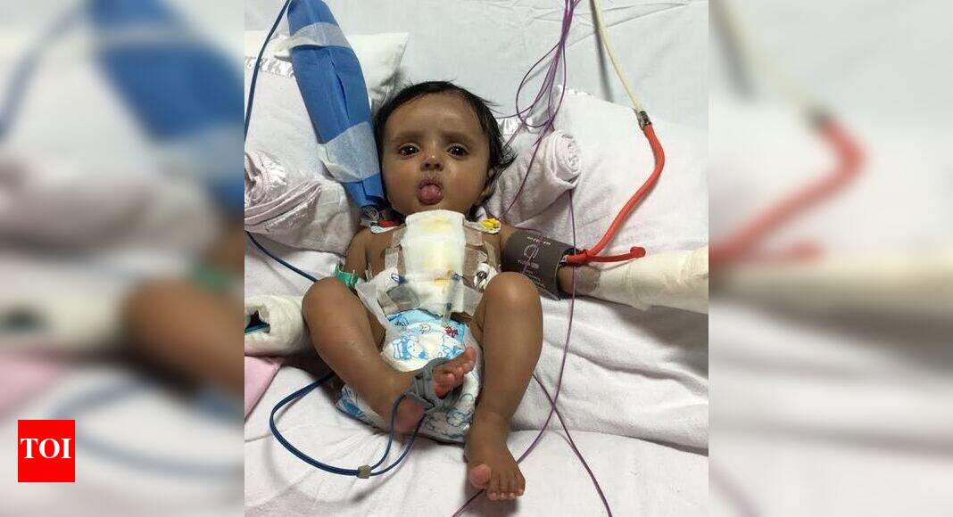 4-month-old baby survives after suffering multiple heart attacks ...