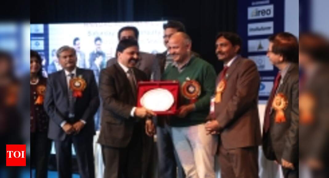 Amitabh Mathur felicitated with Service Award - Times of India