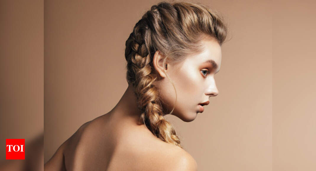 Nail the fishtail braid - Times of India