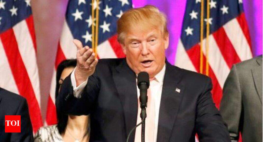 Dump Trump Chumps get together to trip frontrunner - Times of India