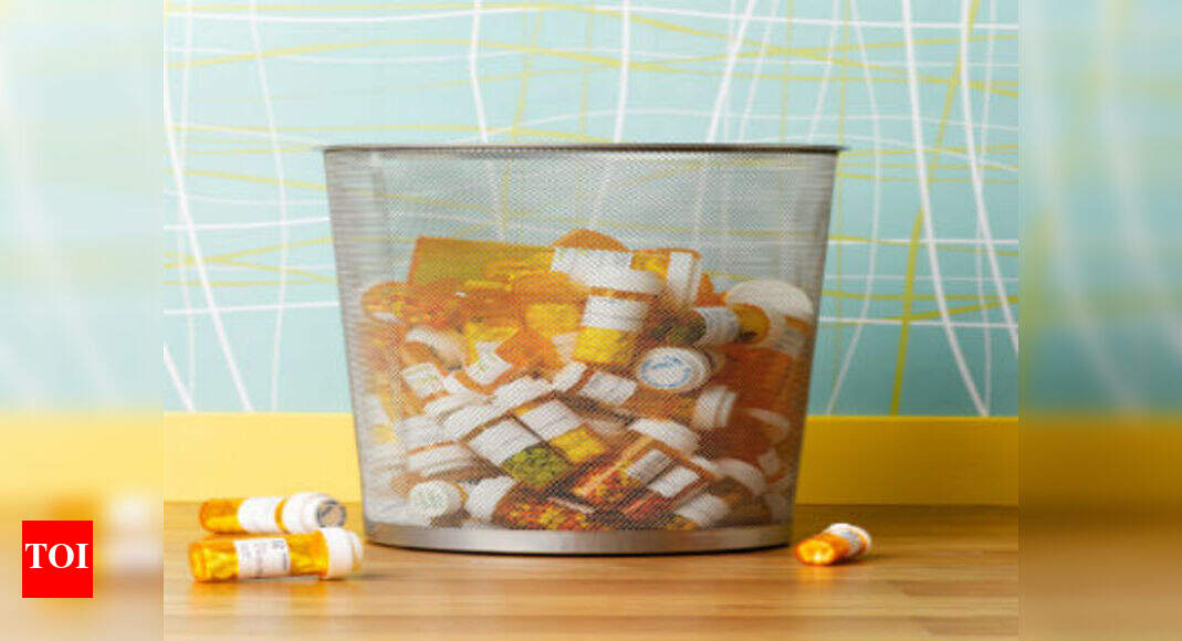 Stop popping that pill - Times of India