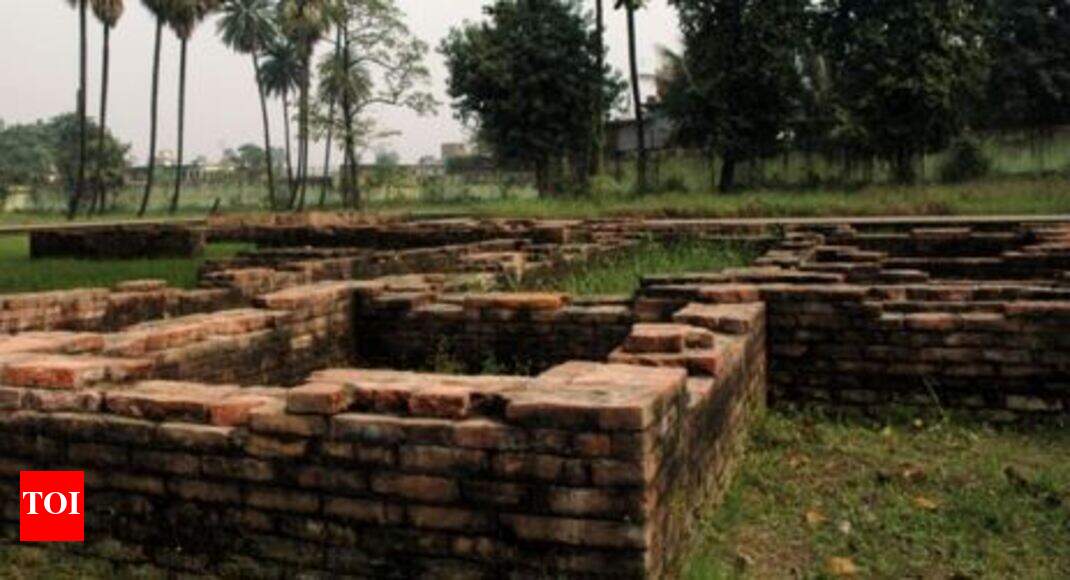 Ruins of ancient city of Patliputra at Kumhrar losing sheen | Patna ...