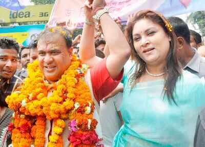 BJP leader Himanta turns nomination day into show of strength ...