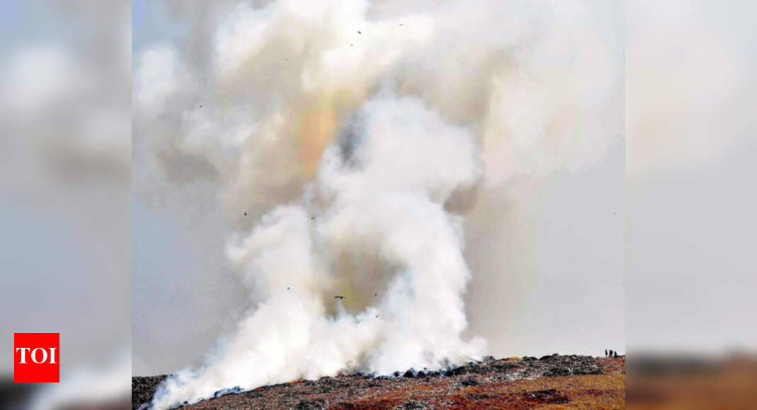 Recurrent fire pockets at Deonar dump hit operations, air worsens ...