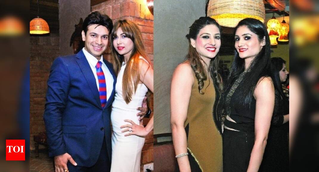 Udit Bagga and Udit Bhasin host launch party of NH44 Restaurant in ...