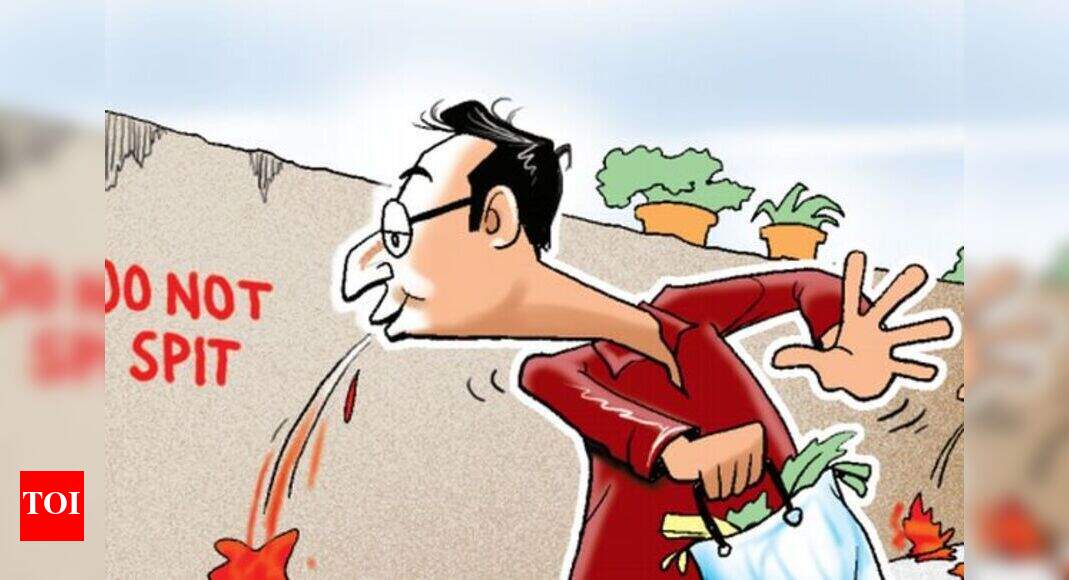 Leicester city in UK mulls action against paan spitting - Times of India