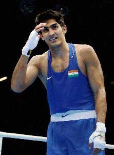 Boxer Vijender invites Kejriwal to watch his bout - Times of India
