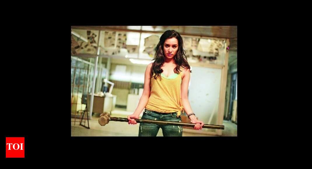 Shraddha Kapoor: Shraddha Kapoor kicks butt in 'Baaghi' | Hindi Movie ...