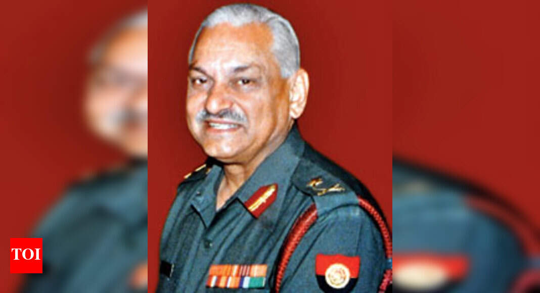 Maj. Gen. Raj Kumar Khanna - Times of India