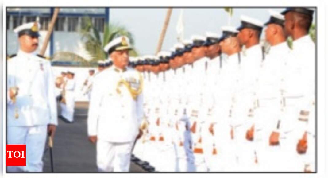 Indian Coast Guard DG visits Western HQ - Times of India