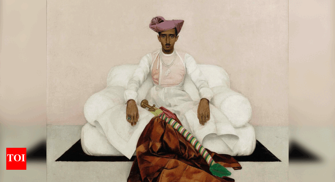 1934 potrait of Holkar king sold for record Rs18.94 crore | Indore News ...
