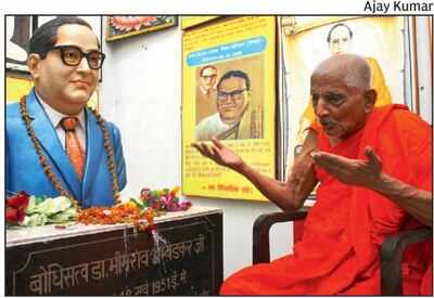 The monk who converted Babasaheb to Buddhism | Lucknow News - Times of ...