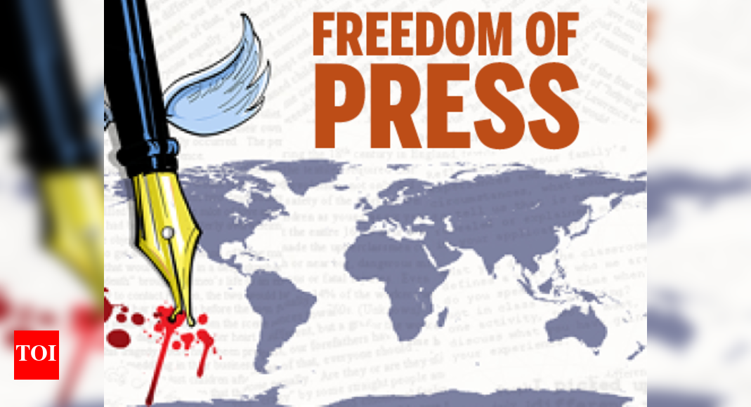 In world press freedom index, India ranks 133rd - Times of India