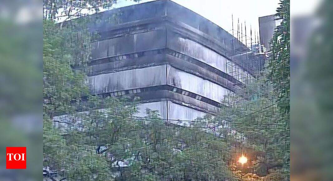 Massive fire destroys Delhi's National Museum of Natural History, parts ...