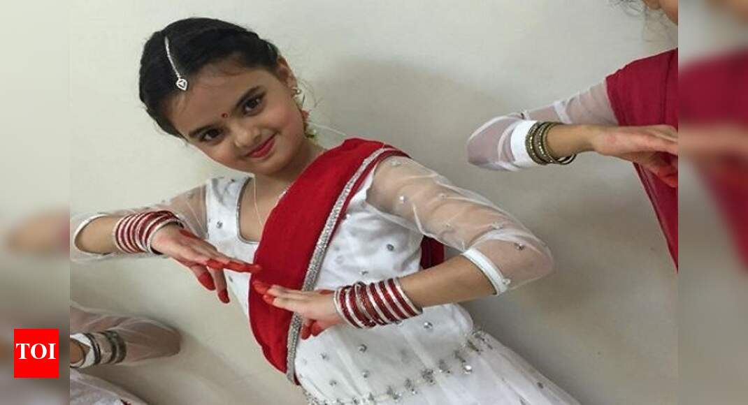 Ruhanika Dhawan's love for Kathak - Times of India