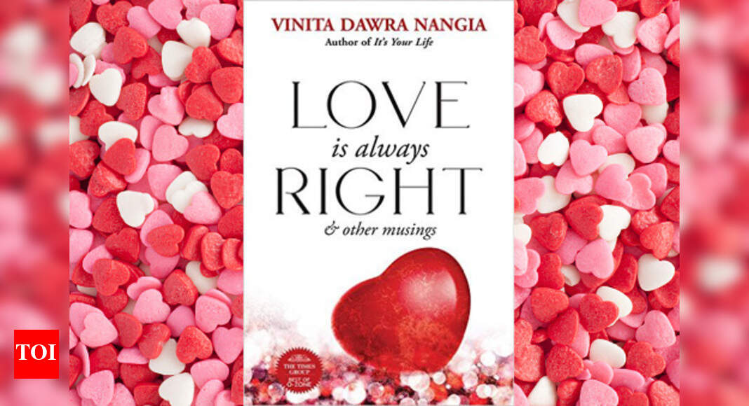 Book Launch: Love Is Always Right - Times of India