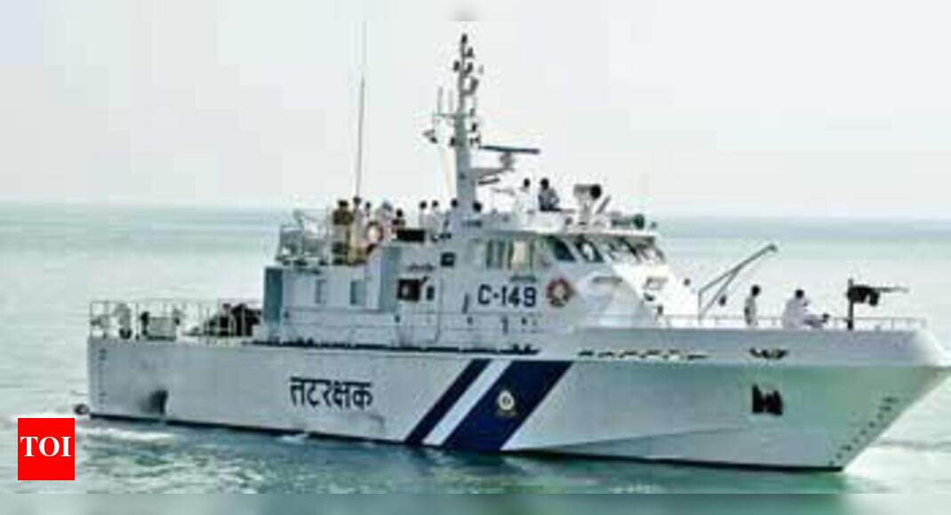 Indian Coast Guard ship 'Shaurya' kisses water for the first time at ...