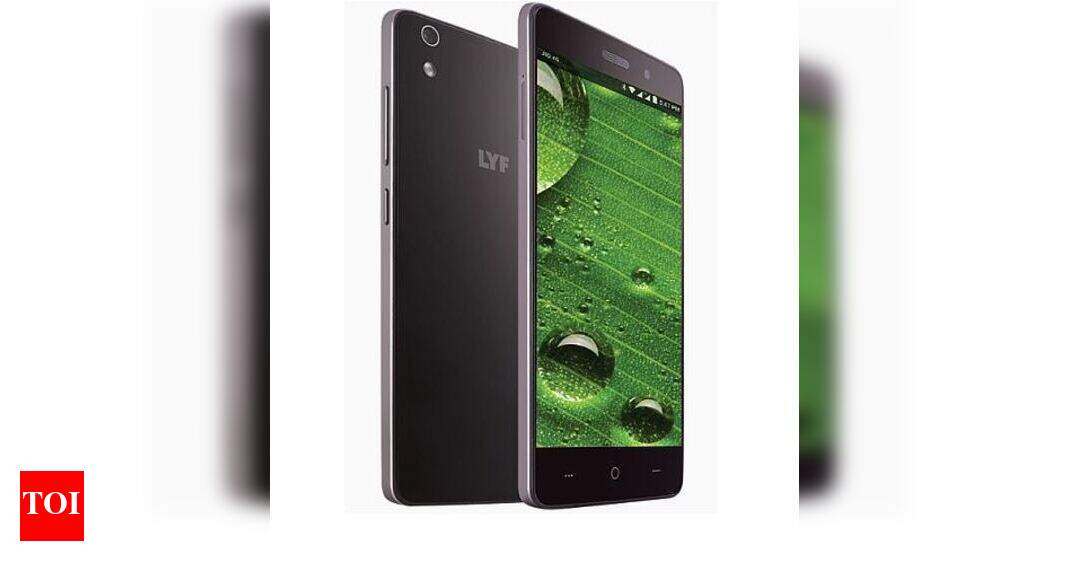 Reliance launches Lyf Water 5 smartphone with 13MP camera & VoLTE ...