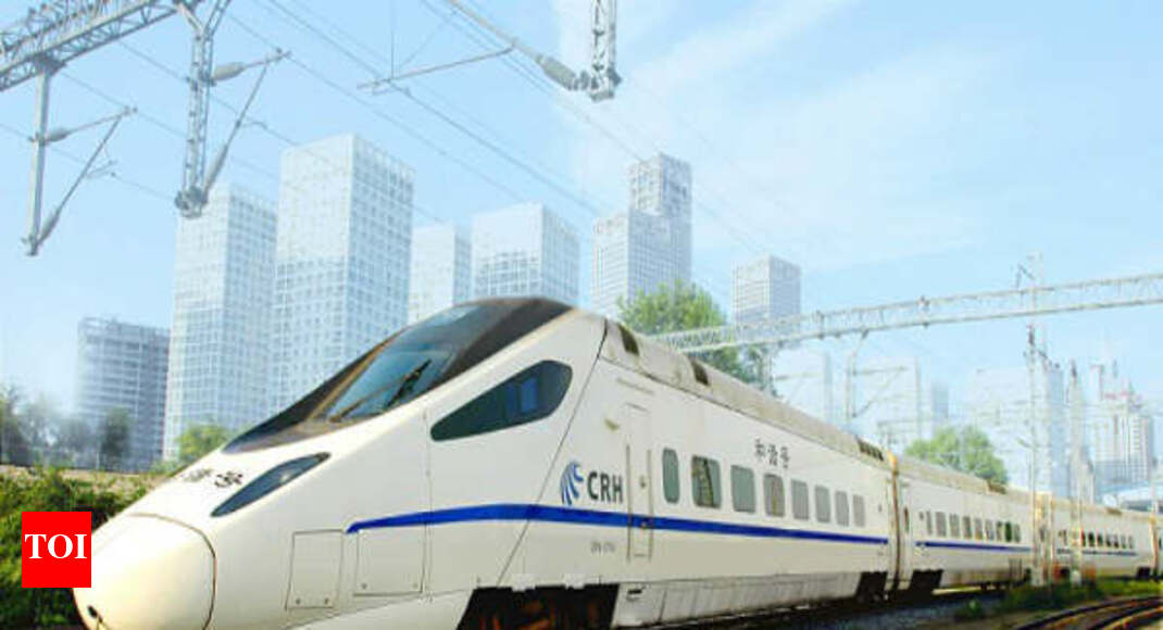 China launches self-made magnetically levitated train - Times of India