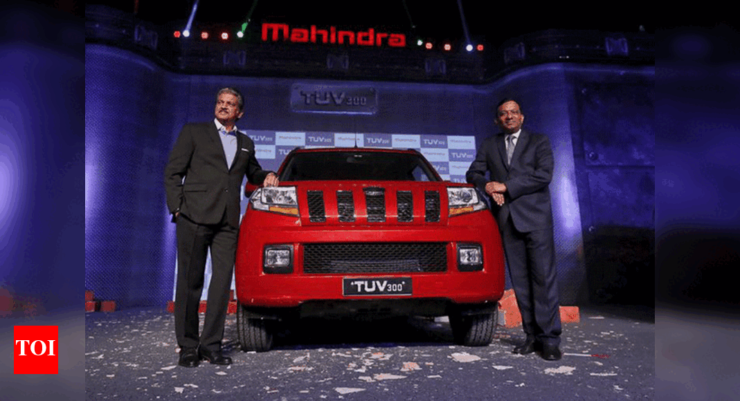 Mahindra launches powerful variant of TUV300 at Rs 8.87 lakh - Times of ...