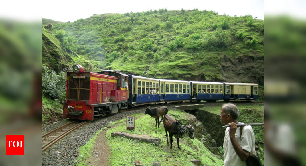 Goodbye to Matheran’s toy train for now | Mumbai News - Times of India