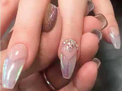Nails with a prism edge - Times of India