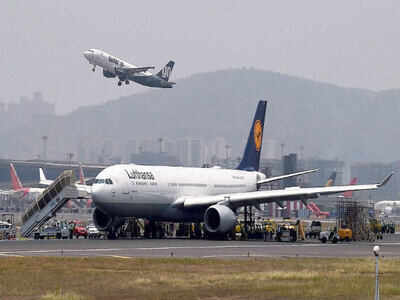 Lufthansa plane blocks Mumbai airport runway, flights hit | Mumbai News ...