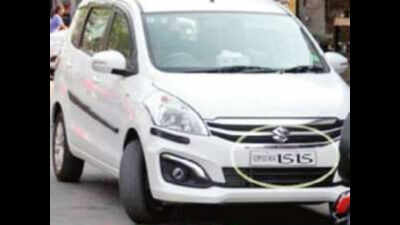 Car registration plate to show support for ISIS? | Lucknow News - Times ...