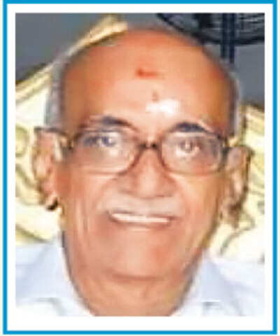 Principal P.N.Subramanian - Times of India