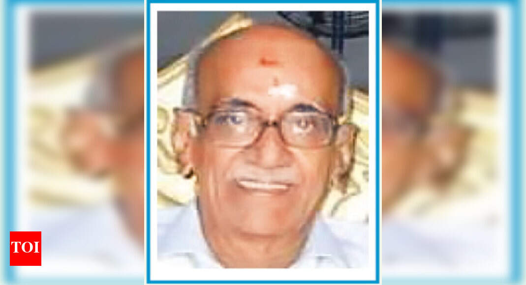 Principal P.N.Subramanian - Times of India
