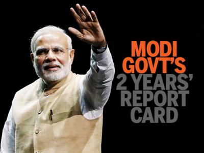 Modi govt's report card after 2 years in power | India News - Times of ...