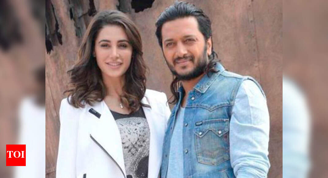 Nargis Fakhri is all praise for co-actor Riteish Deshmukh | Hindi Movie News - Times of India