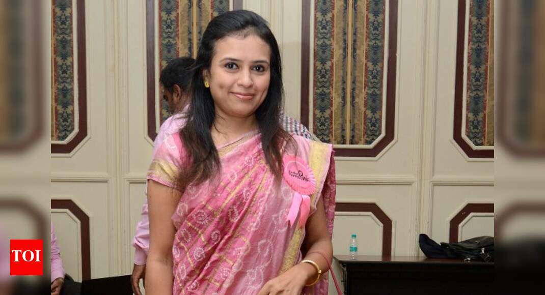 Suma Jayaraj was a guest of honour at India Turns Pink press meet at ...