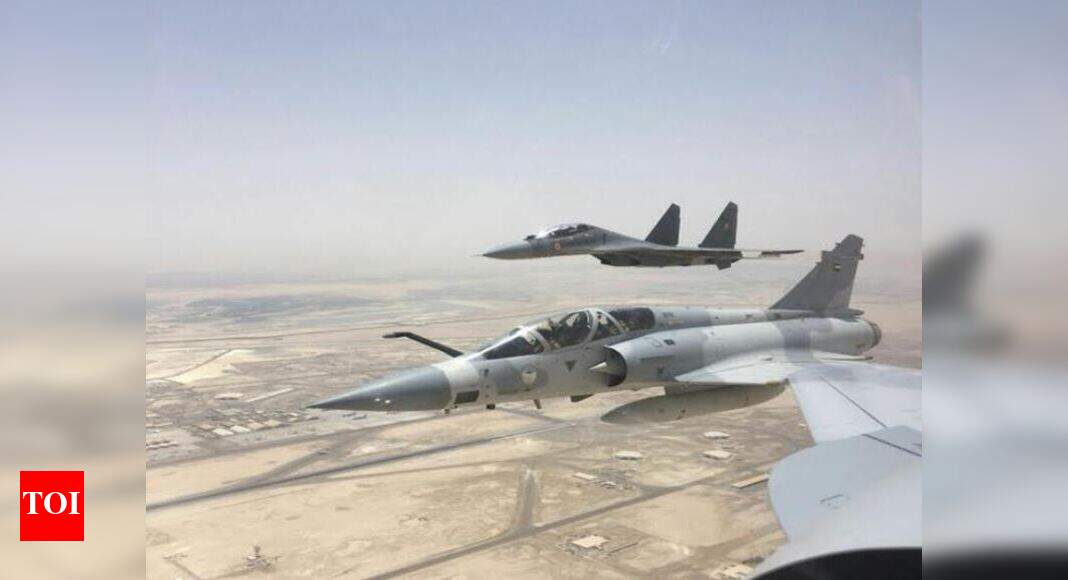 India holds air combat exercise with UAE | India News - Times of India