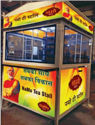'NaMo' tea and snack stalls to counter Shiv Sena | Mumbai News - Times ...