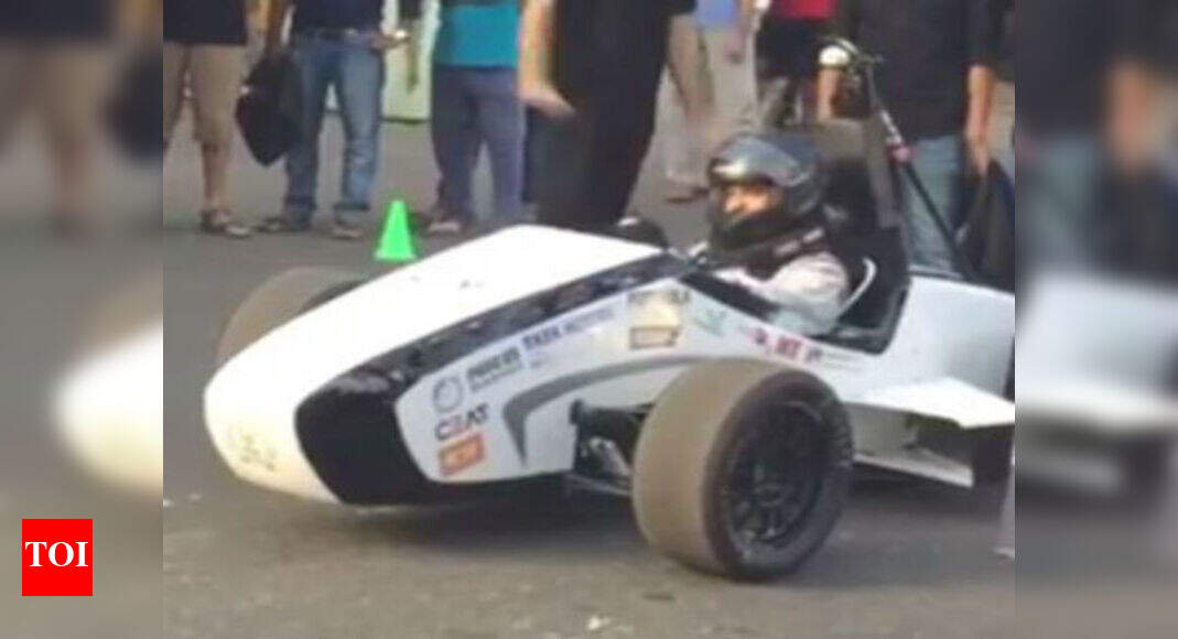 Car made by IITians set for race on global stage | Mumbai News - Times ...