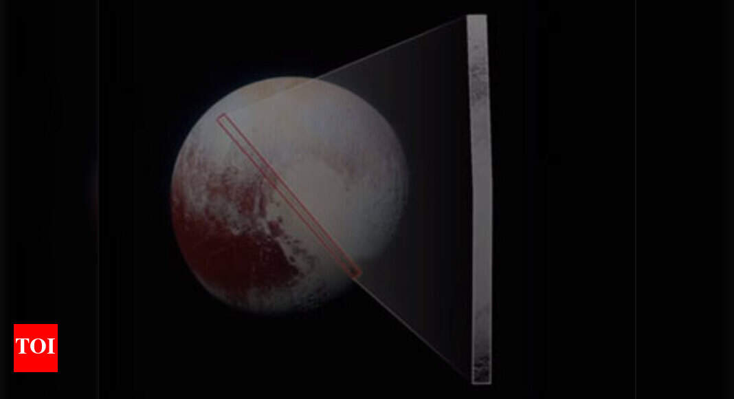 NASA probe beams best close-up images of Pluto - Times of India