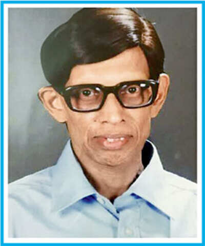 Shri Panangad Subramanian Viswanathan - Times of India