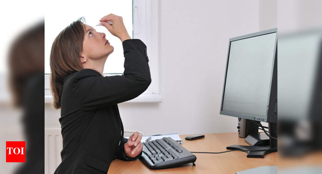 Dealing with computer vision syndrome - Times of India