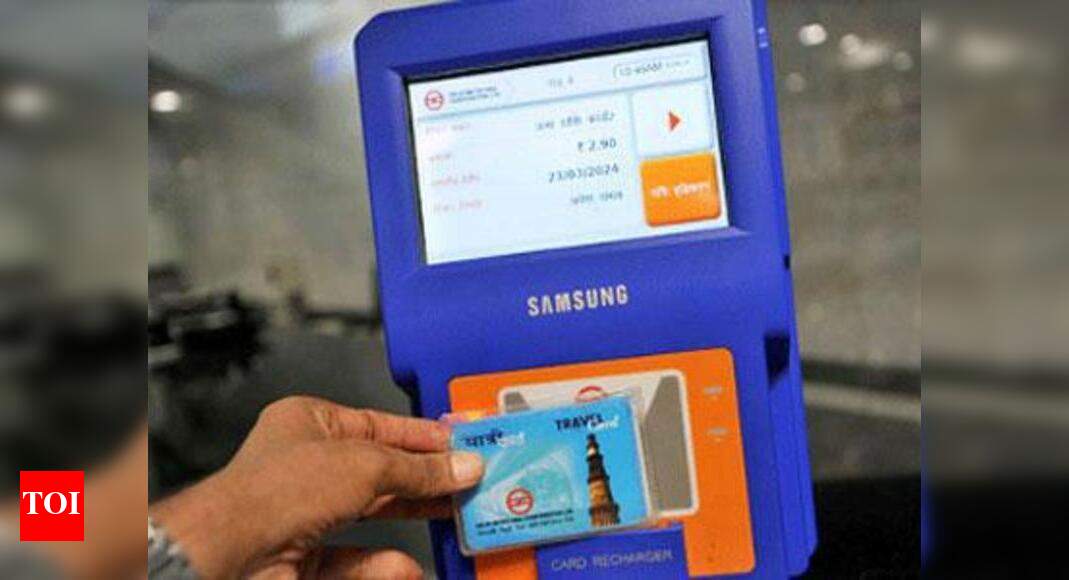 One 'Smart Card' for all modes of transport in Lucknow - Times of India