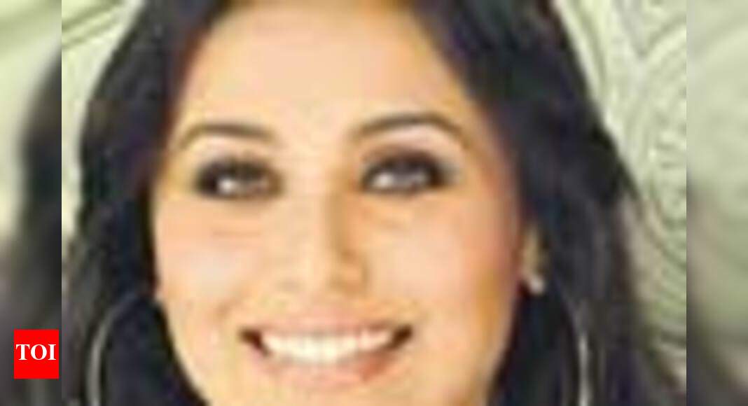 Rani backs dancing talent - Times of India