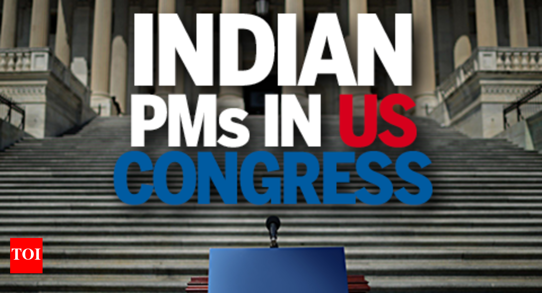 Indian PMs who have addressed the US Congress | India News - Times of India